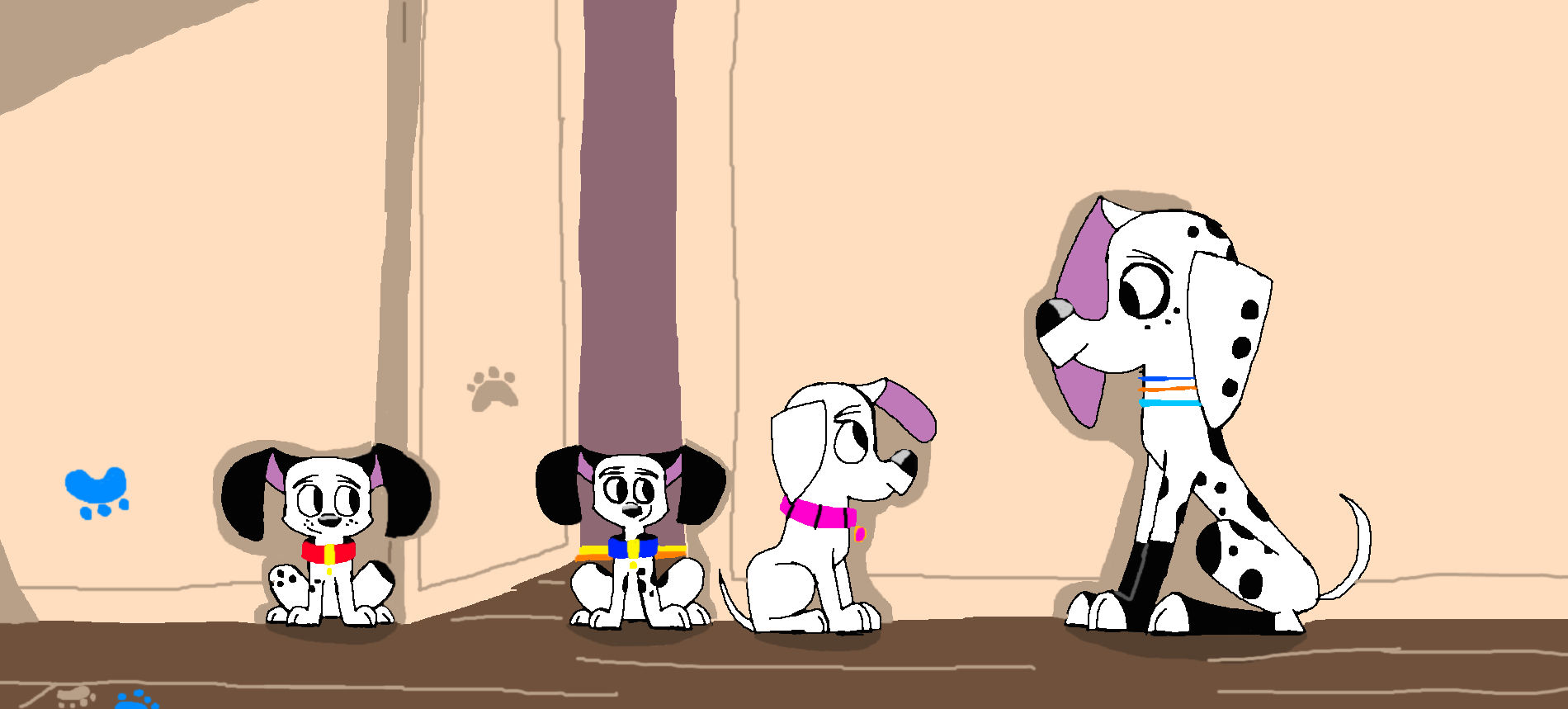 Dolly and Oddball by LewisDearly2022 on DeviantArt