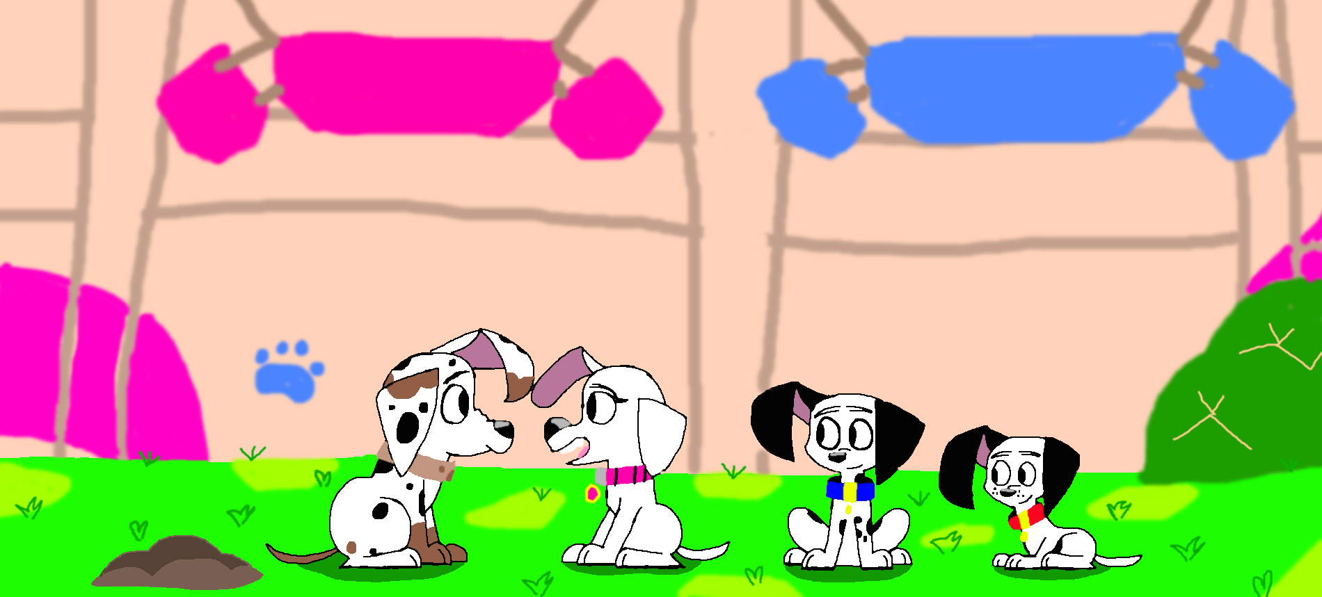 Oddball and Diesel by LewisDearly2022 on DeviantArt