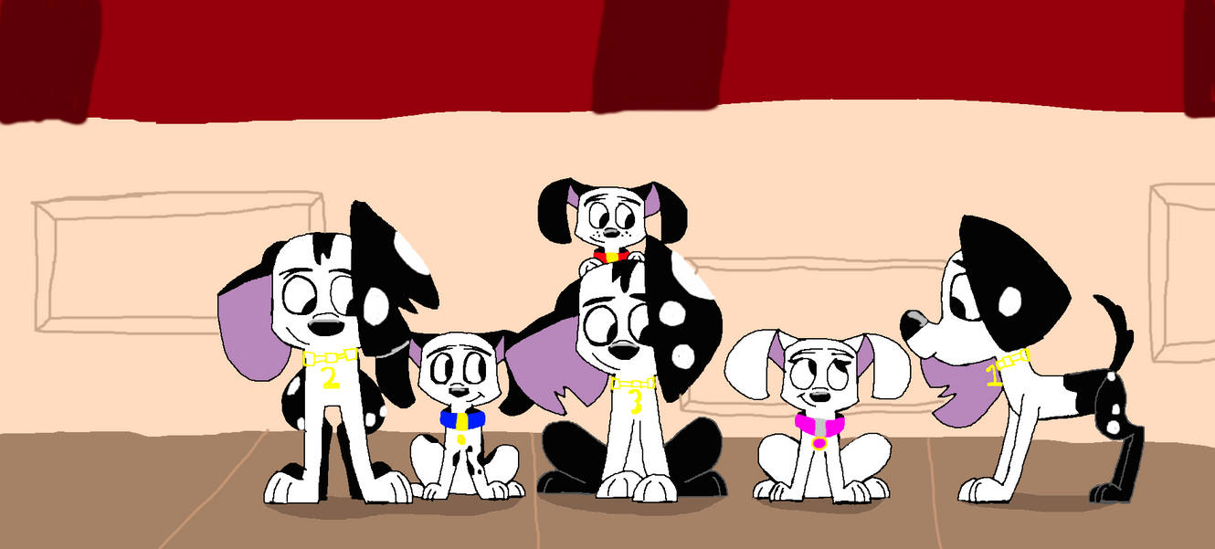 Oddball and the Trio by LewisDearly2022 on DeviantArt
