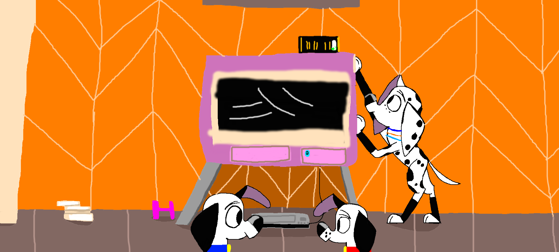 VCR set up by LewisDearly2022 on DeviantArt