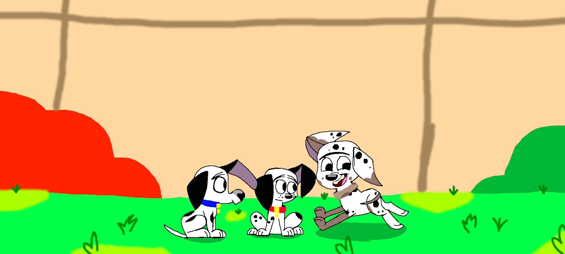 Tail chasing Diesel by LewisDearly2022 on DeviantArt