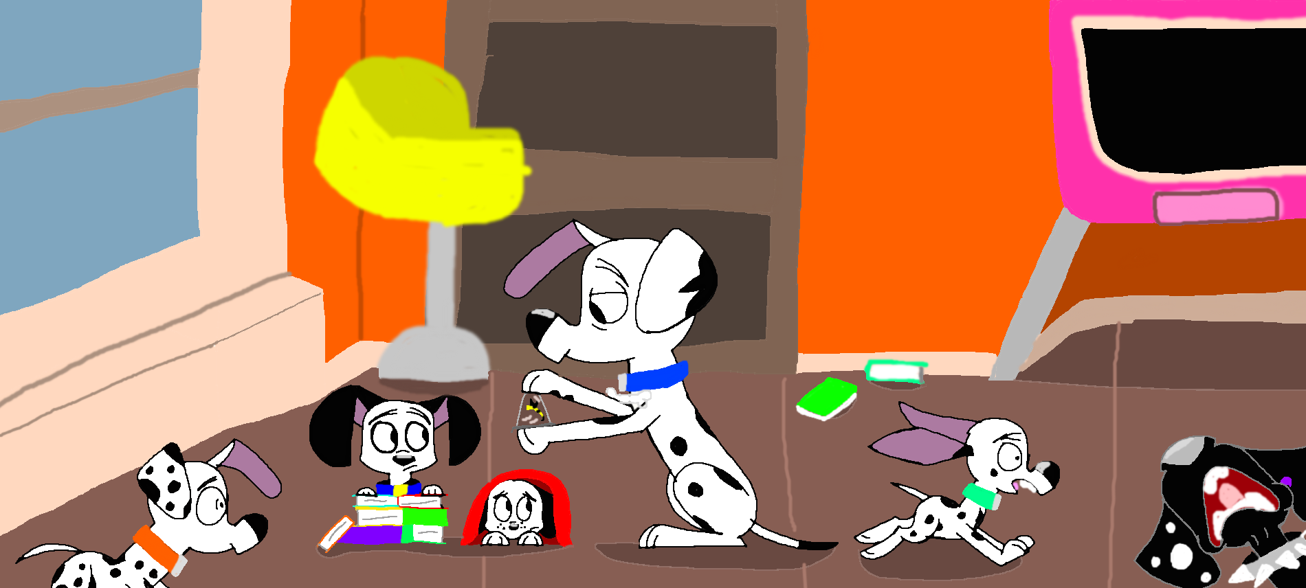 Wasp in a dog house by LewisDearly2022 on DeviantArt