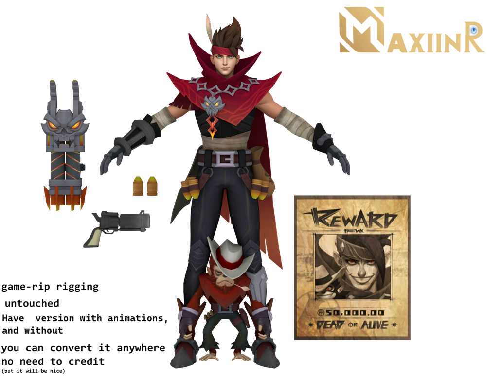Claude | Blazing Trace | FBX Mobile legends bang by MaxiinR on DeviantArt