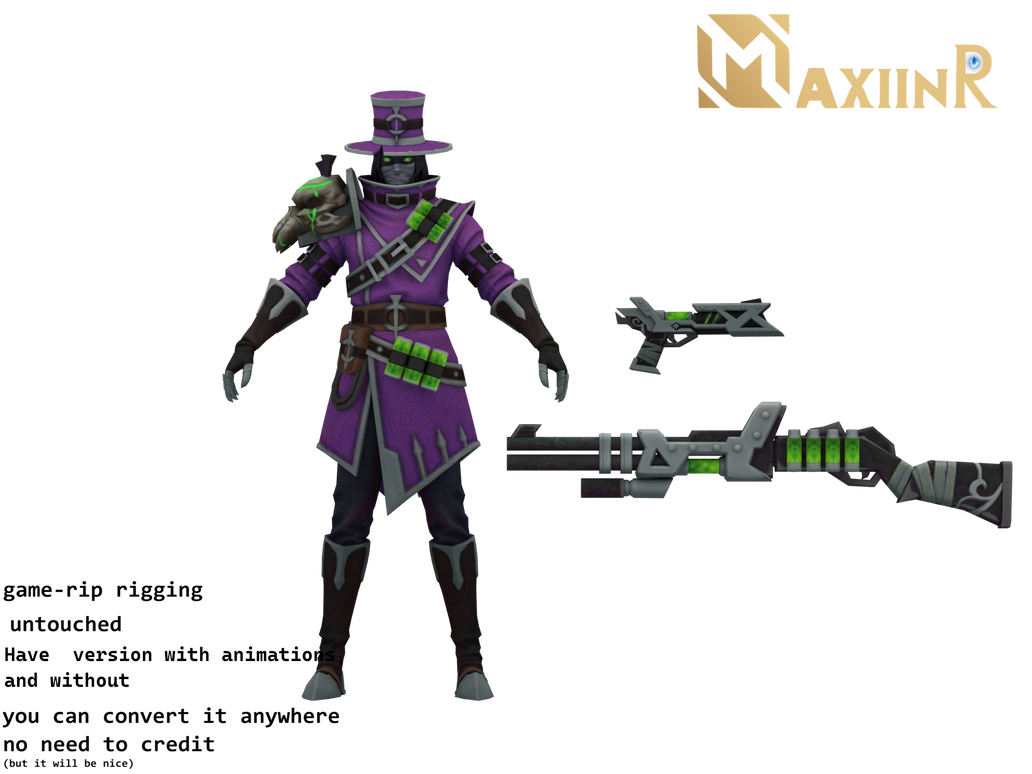Clint | Witch Hunter |FBX Mobile legends bang MLBB by MaxiinR on DeviantArt