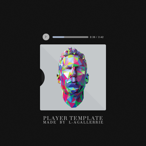 Player Template By L-agallerrie by l-agallerrie on DeviantArt