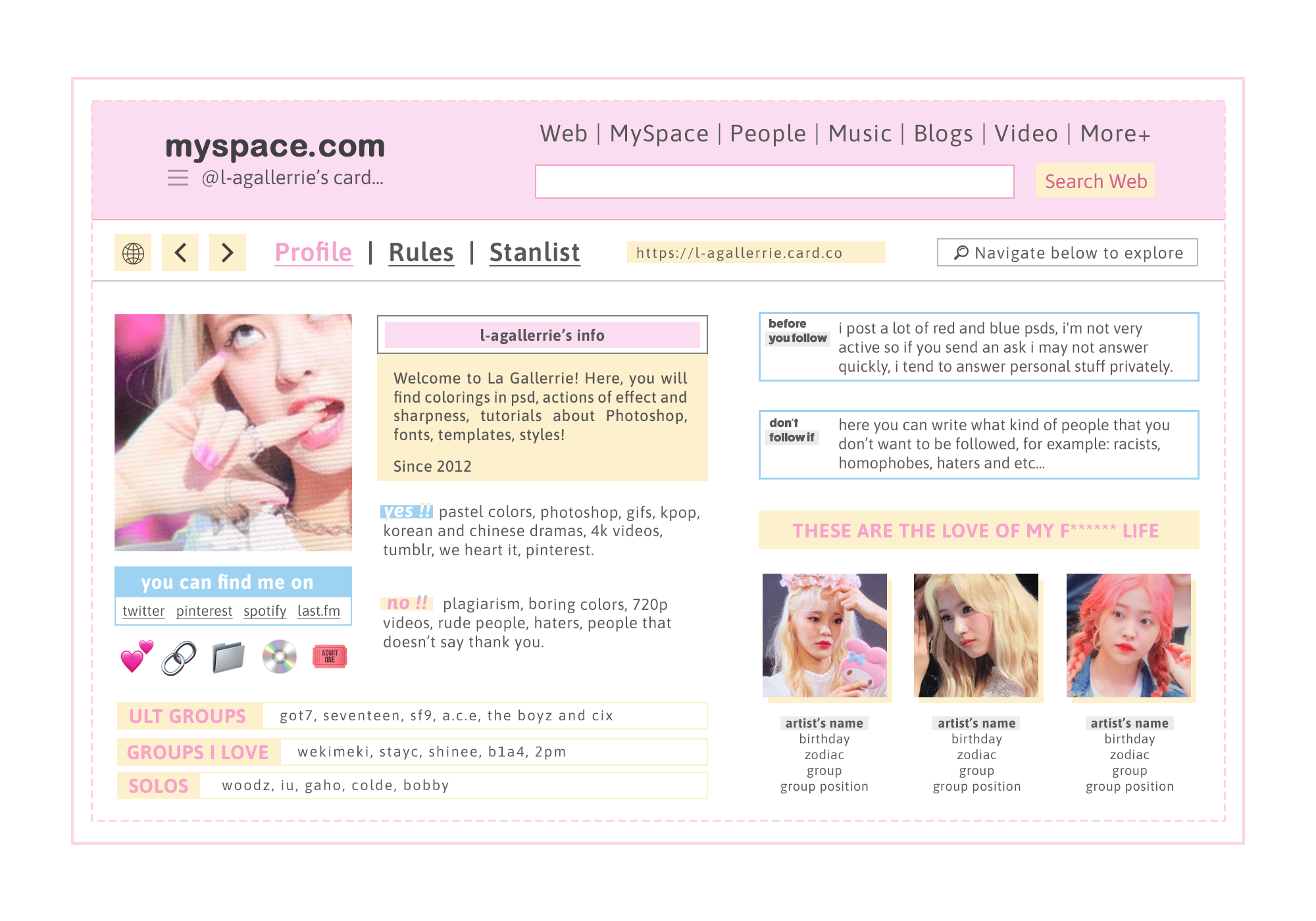 Free Carrd Templates Bernardblack