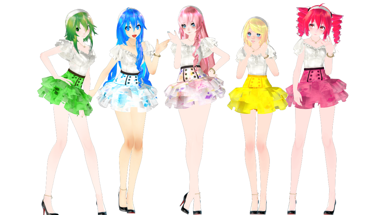 [MMD download] Floral models by SilverDreamyRose on DeviantArt