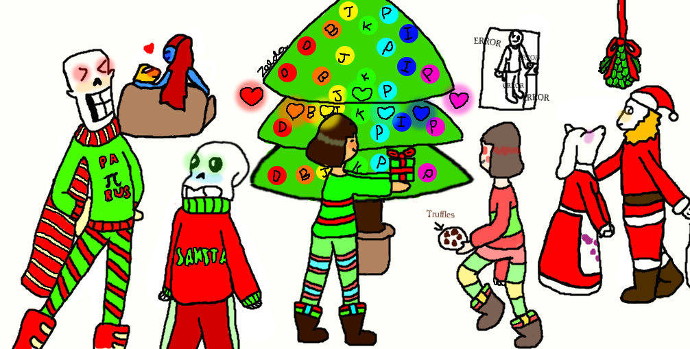An Undertale Christmas by ZeldaJune on DeviantArt