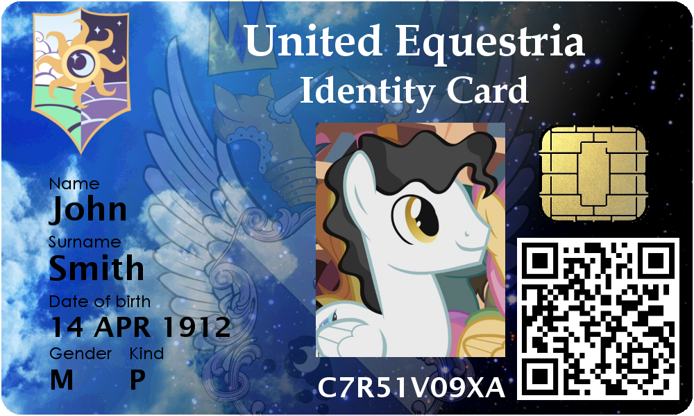 United Equestria Identity Card by jeurobrony on DeviantArt