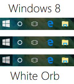 Windows 8 Start Orb White for Classic Shell by DS1884 on DeviantArt