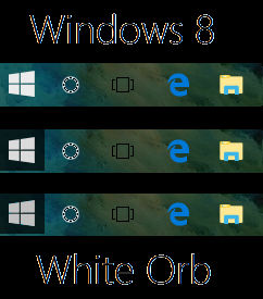 Windows 8 Start Orb White for Classic Shell by DS1884 on DeviantArt