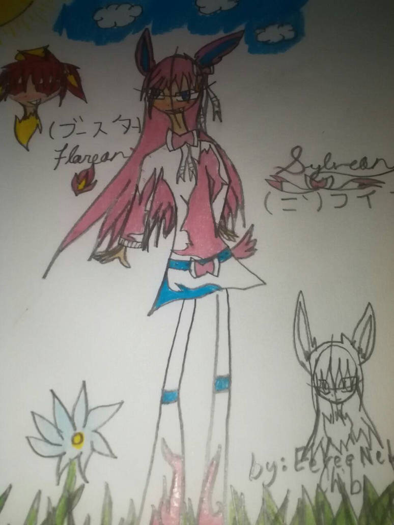 Eevee Evolution moments by EeveeNekoChibi on DeviantArt