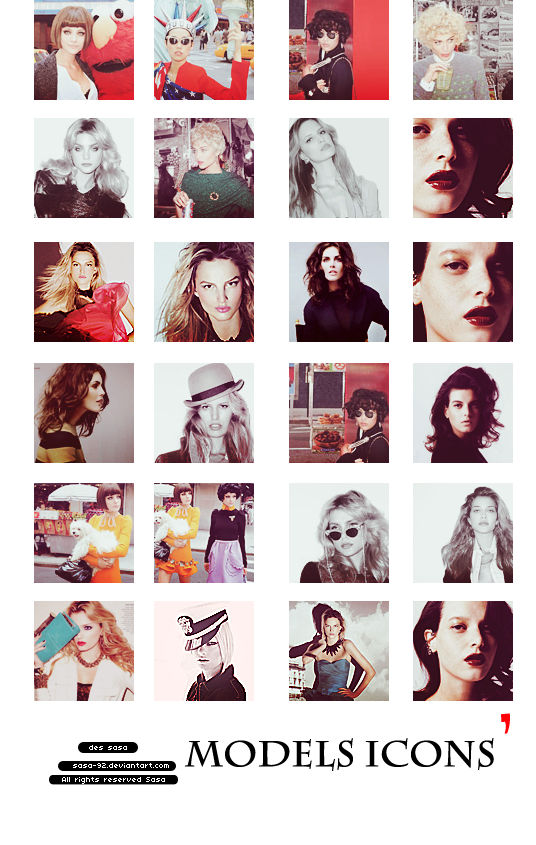 Models icons by sasa-92 on DeviantArt