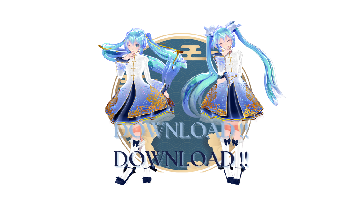 [MMD|DL] TDA China Dress Lolita Trio DOWNLOAD !!! by ...