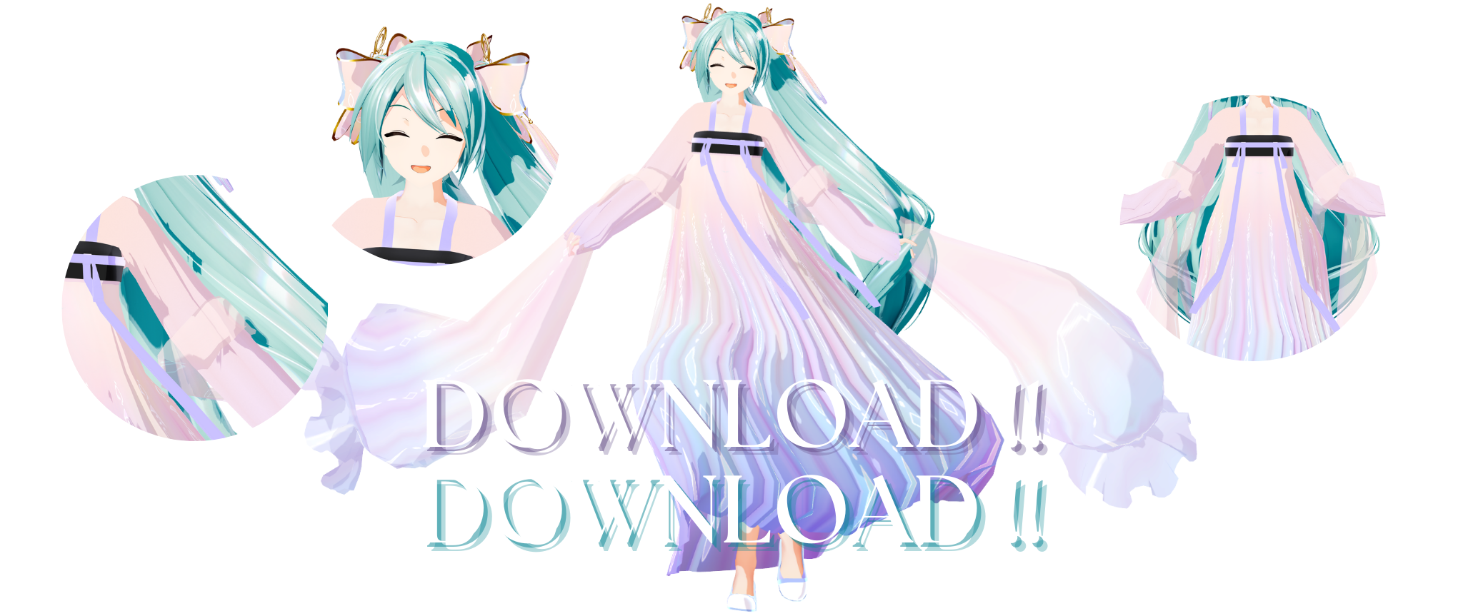 [MMD | DL ] YYB Hanfu Miku DOWNLOAD !!! by TheCrystalGeodee on DeviantArt