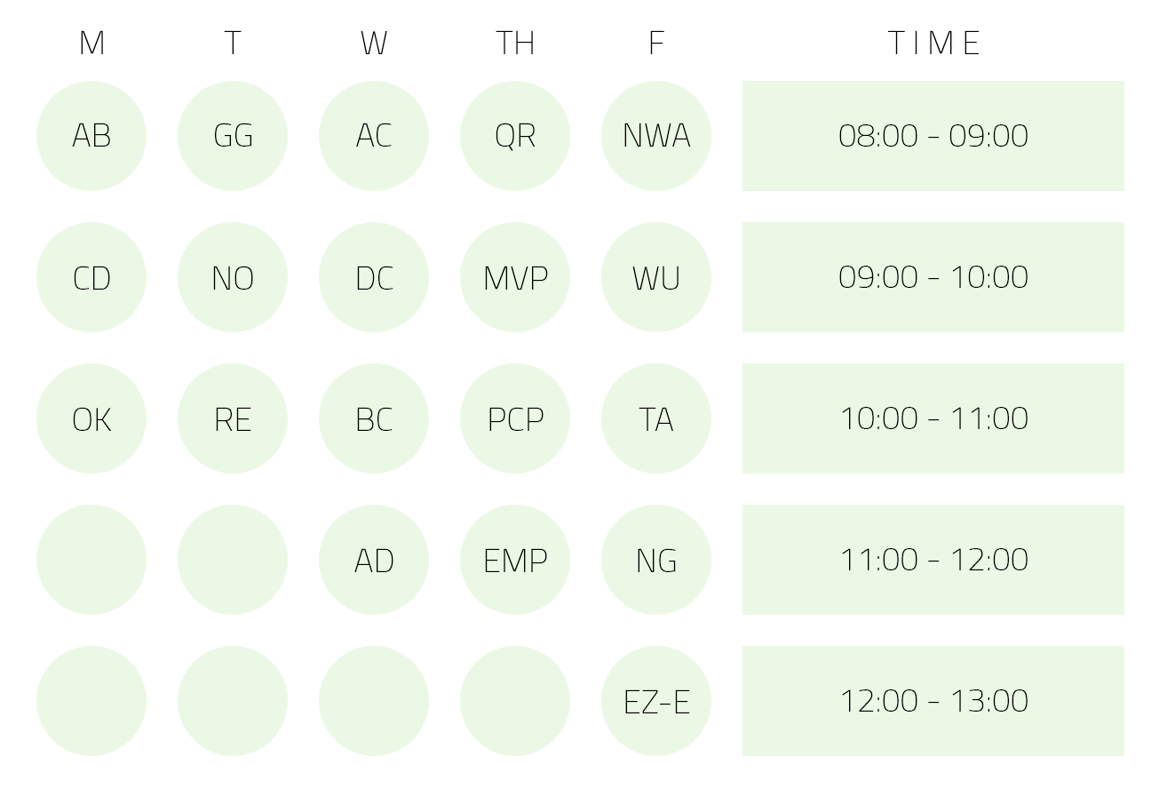 Chipped Timetable 1.0 by Charlatanic on DeviantArt
