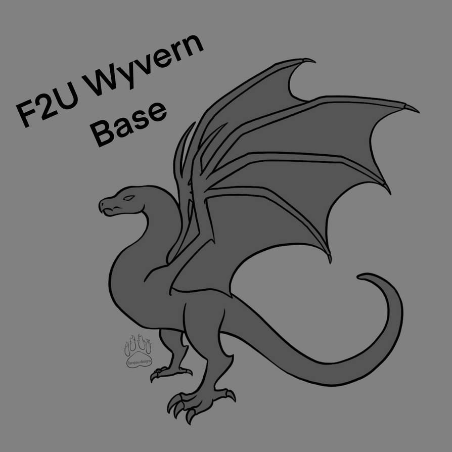 F2U Wyvern Base by FlarePawDesigns on DeviantArt