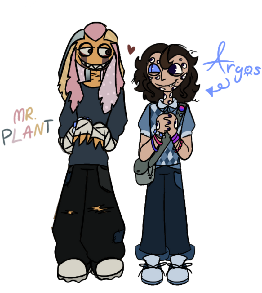 Mr Plant And Argos by Snailll7 on DeviantArt