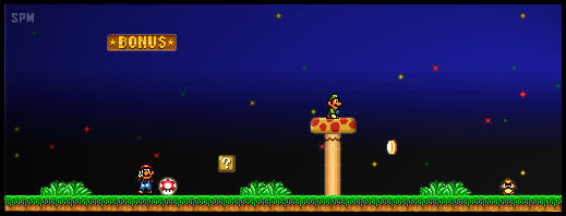 Super Mario Bros Signature Gif by xSuperPunkMariox on DeviantArt