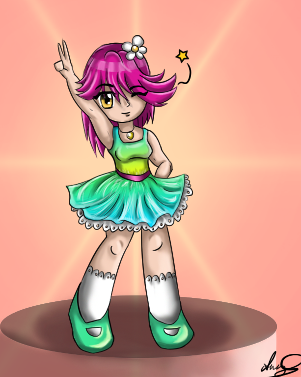 Chibi: Spring Outfit by Emiliyaki on DeviantArt