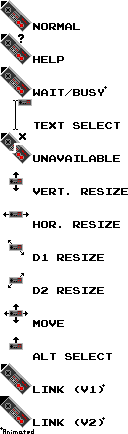 NES cursor set by RocaN64 on DeviantArt