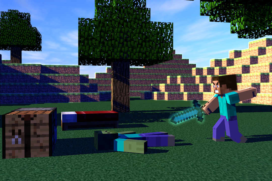 Minecraft wallpaper - Alpha version - 2016 by GraphicConfig on DeviantArt