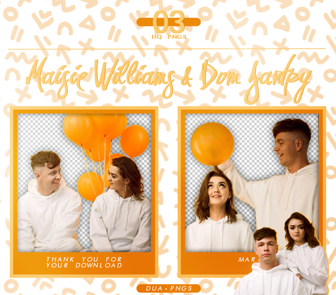 PACK PNG 1249 // MAISIE WILLIAMS Y DOM SANTRY by DUA-PNGS on DeviantArt