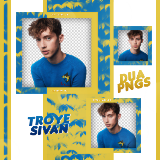 PACK PNG 1550 // TROYE SIVAN by DUA-PNGS on DeviantArt