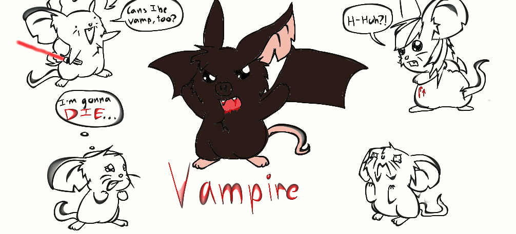 Vampire Mouse :3 by YooHooNuthinNew on DeviantArt