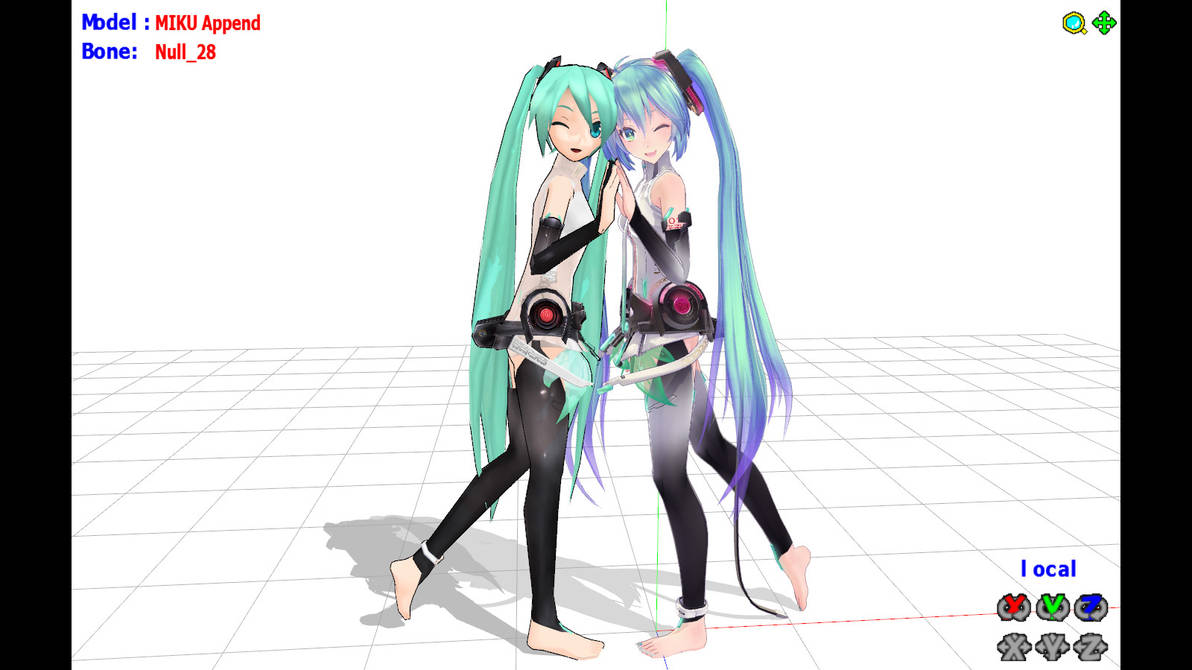 Tda Miku Append And Project Diva Miku Append Model By Athenas211 On Deviantart
