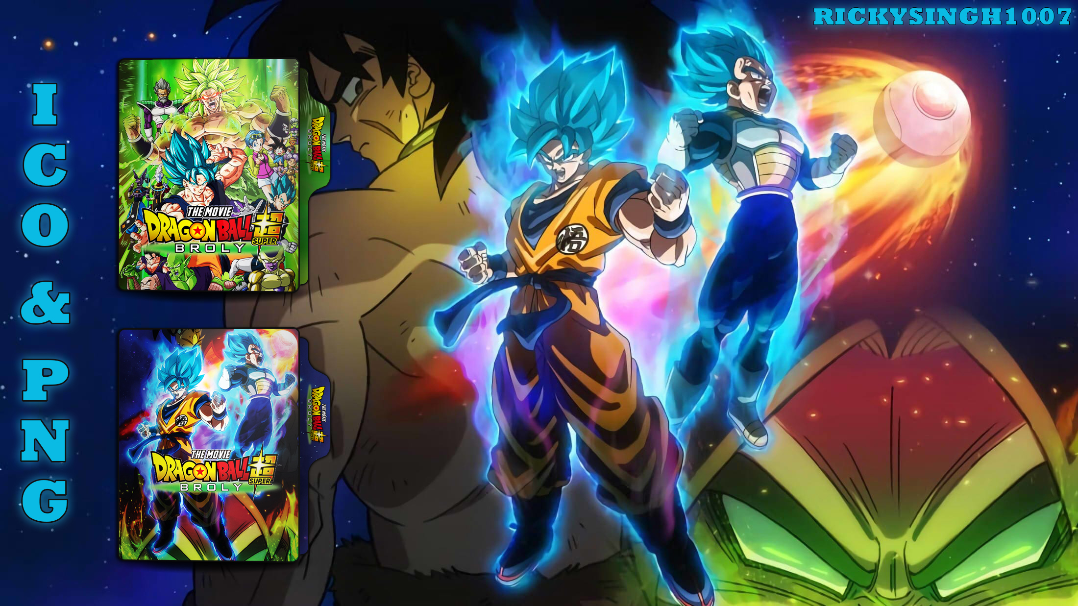 Dragon Ball Super: Broly - Folder Icon Pack by rickysingh1007 on DeviantArt