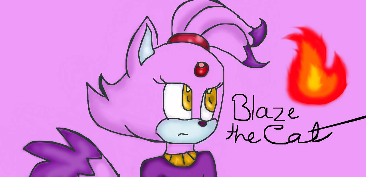 Blaze The Cat By Pinkandcuteness On Deviantart