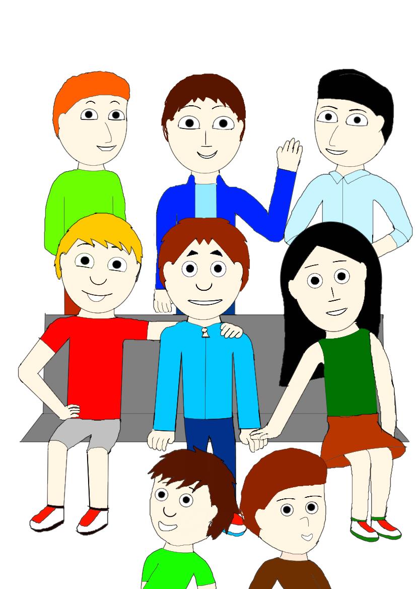 The Humanized Steam Team - Group photo by Denngine on DeviantArt