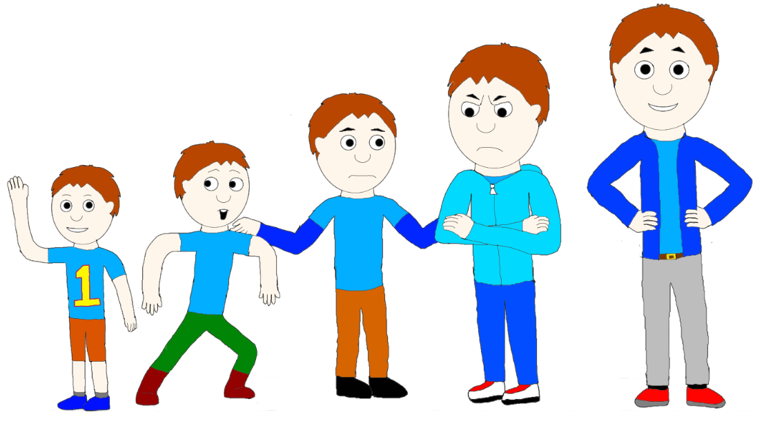 Humanized TTTE: The growth chart of Thomas by Denngine on DeviantArt