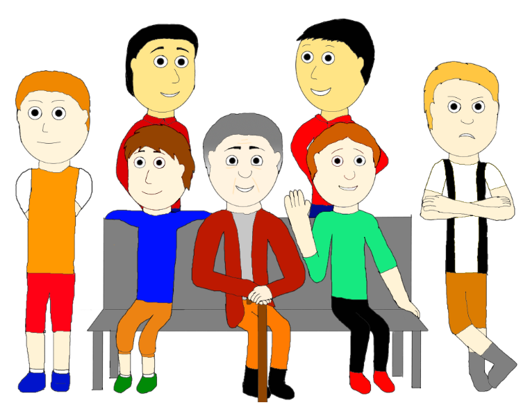 Humanized TTTE: Skarloey Railway group photo by Denngine on DeviantArt