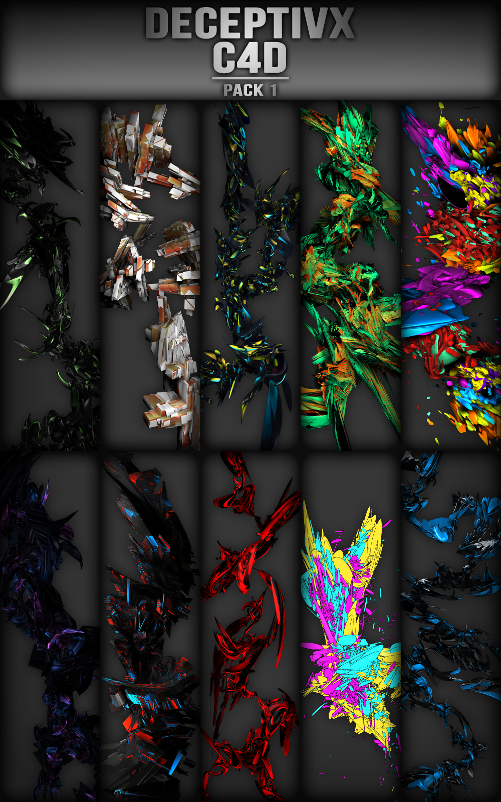 C4D Pack 1 by deceptivx on DeviantArt