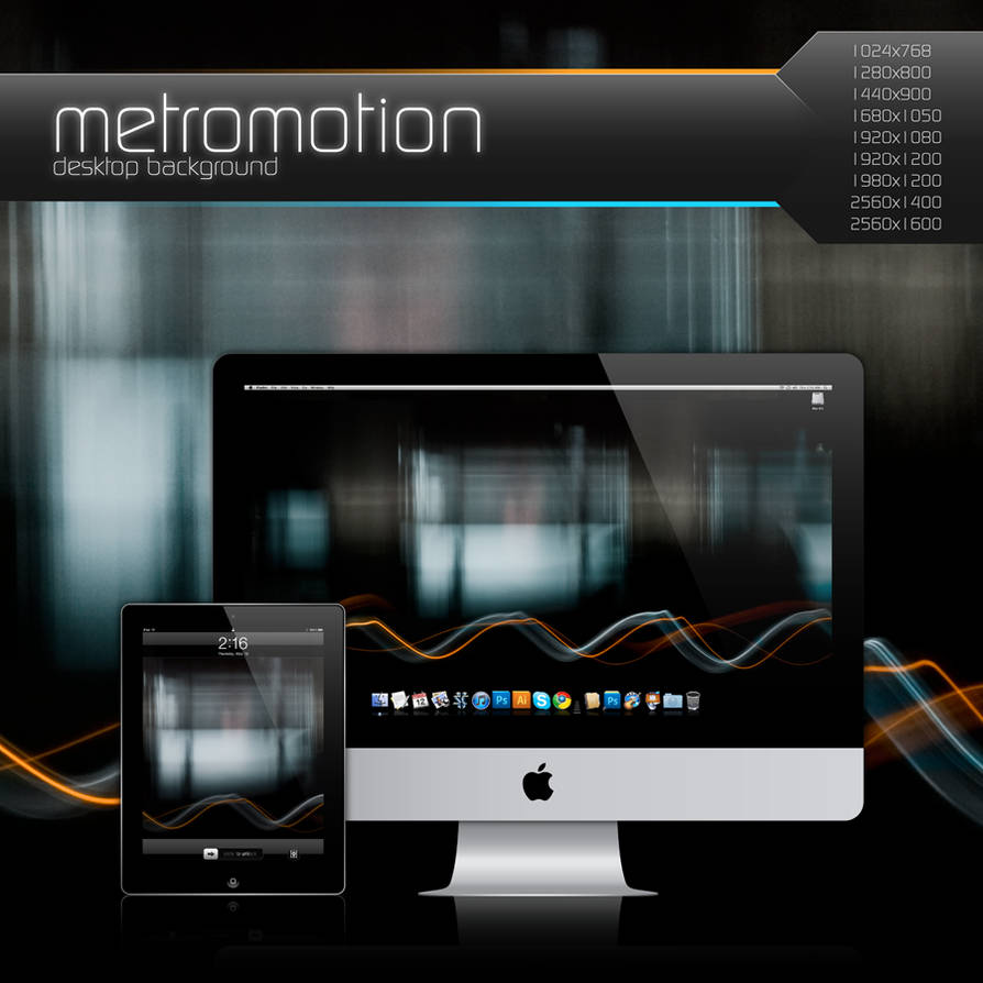 Metromotion Desktop Background by Bonvallet on DeviantArt