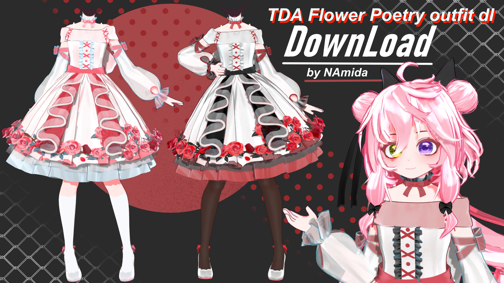 [MMD DL]TDA Flower Poetry OUTFIT by NAmidamikaMoon on DeviantArt