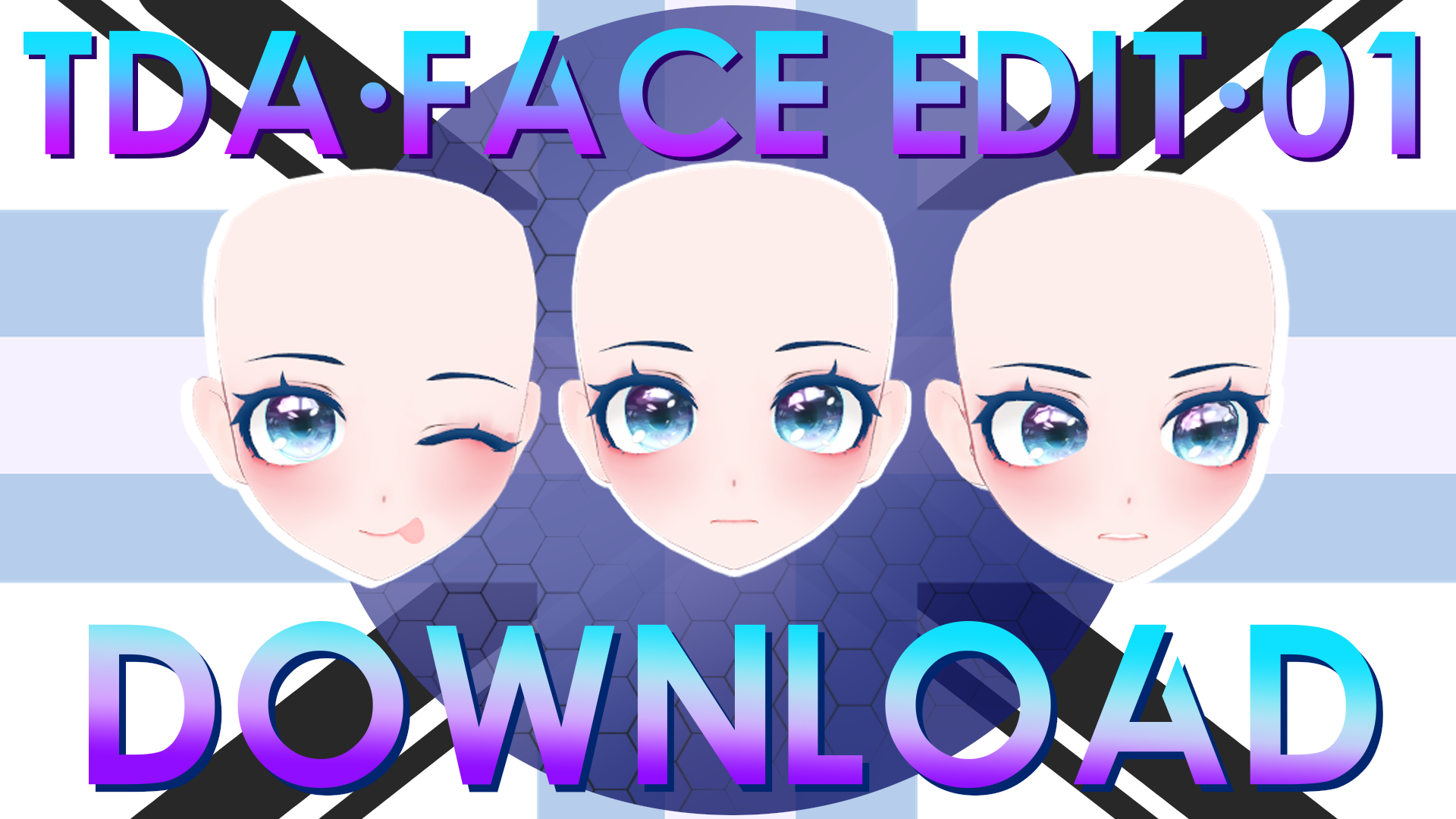 TDA Face Edit 01 DL by NAmidamikaMoon on DeviantArt