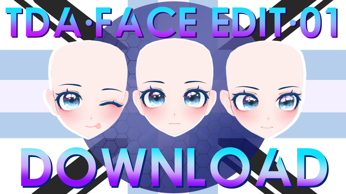 TDA Face Edit 01 DL by NAmidamikaMoon on DeviantArt