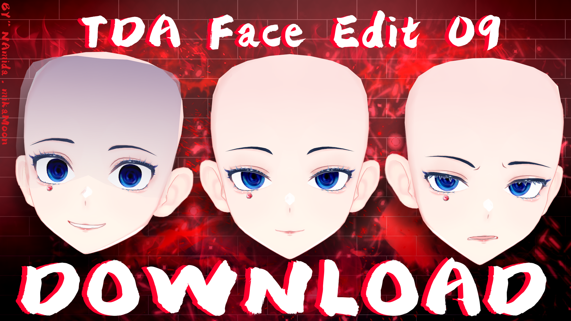 TDA Face Edit 09_By NAmidamikaMoon by NAmidamikaMoon on DeviantArt
