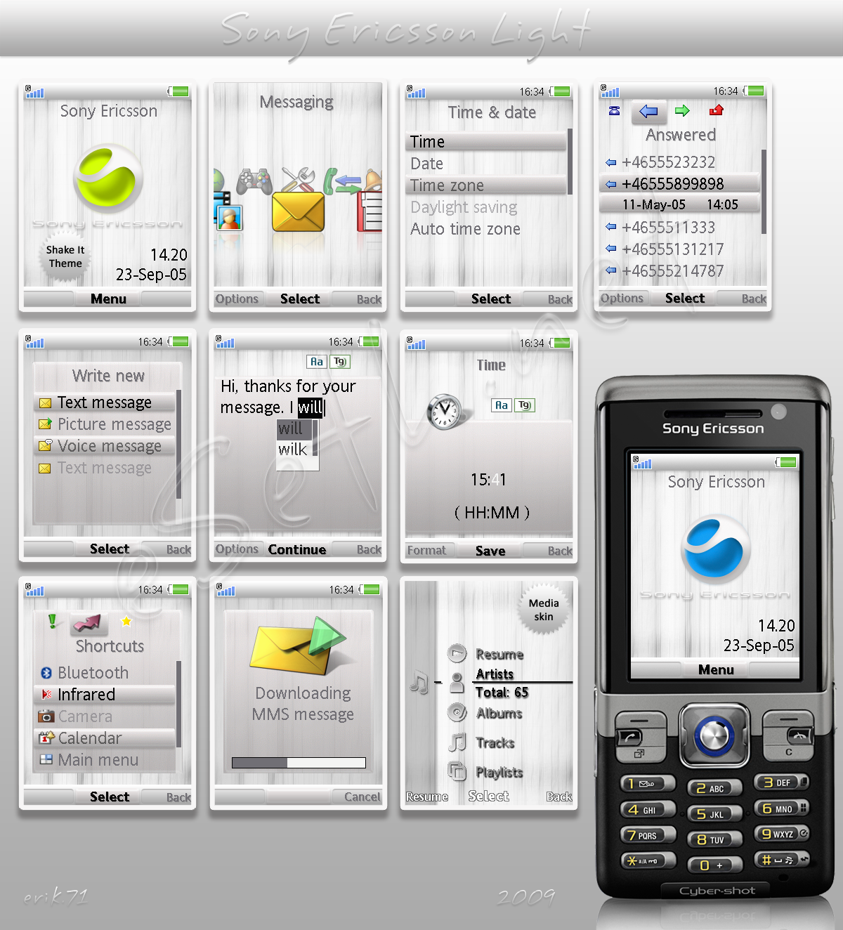 Sony Ericsson Light by erik71 on DeviantArt