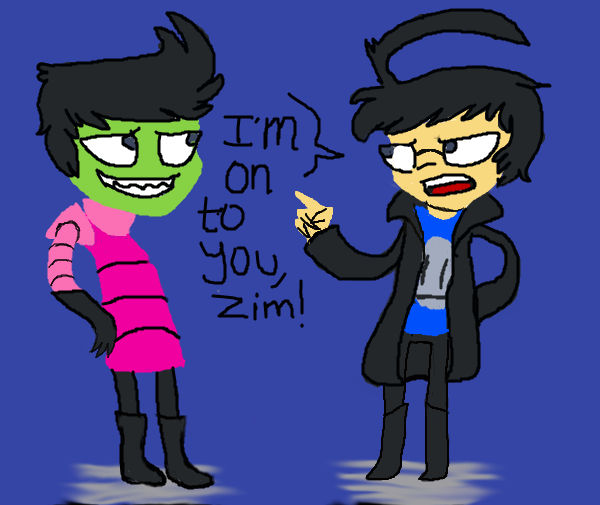 Invader Zim doodle... thingy by Savamoth on DeviantArt