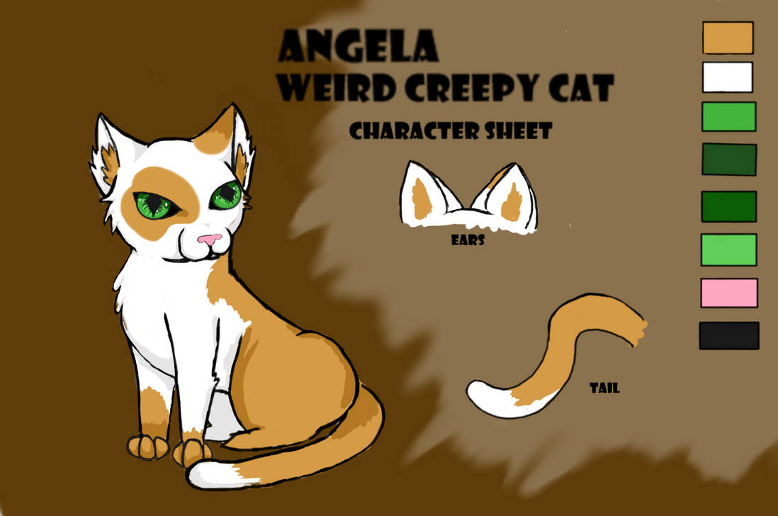 Creepy Cat Character Sheet by VictoriaMatlin on DeviantArt
