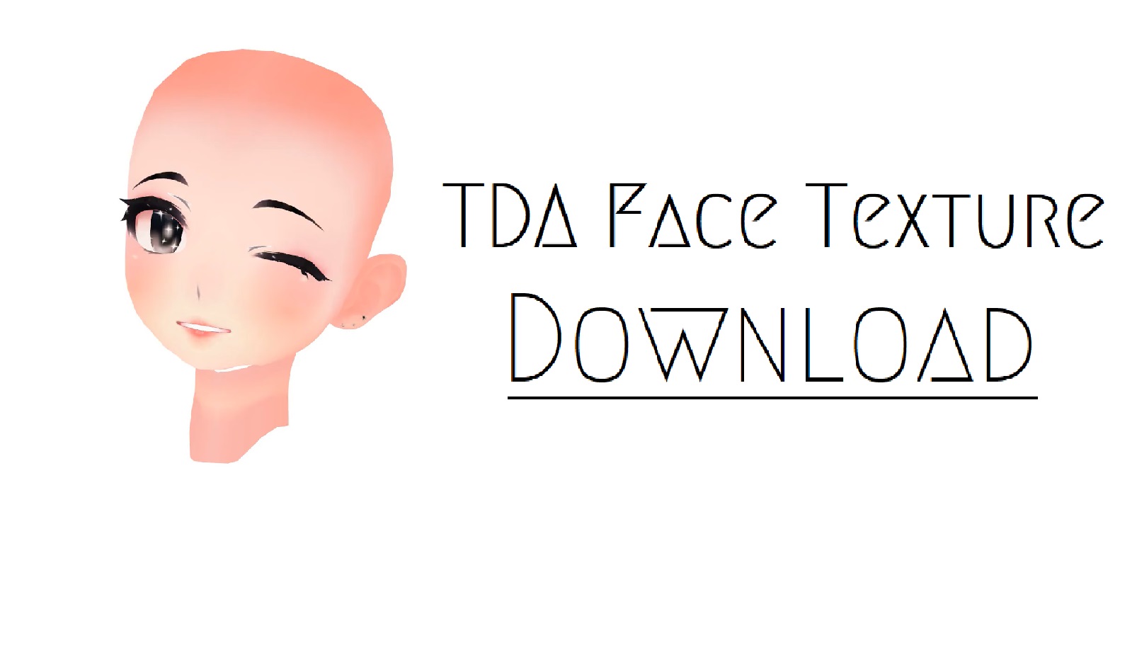 TDA Face Texture Download by mianbaga-MMD on DeviantArt