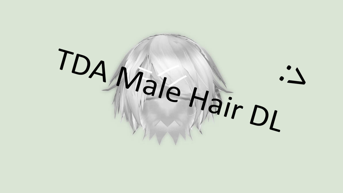 TDA Male Hair 1# DL by mianbaga-MMD on DeviantArt