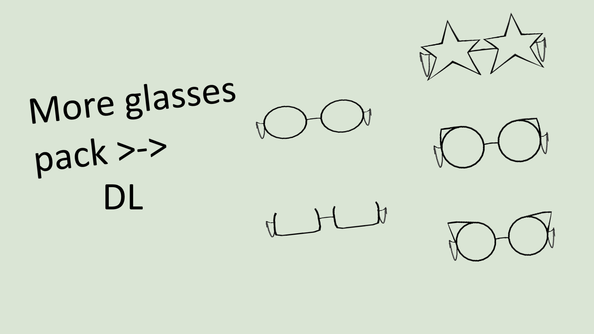 Glasses DL by mianbaga-MMD on DeviantArt