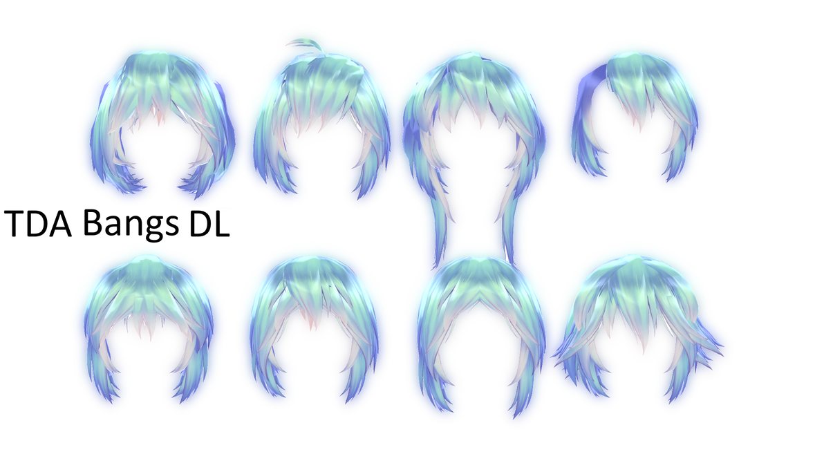 MMD TDA Bangs DL 1# by mianbaga-MMD on DeviantArt