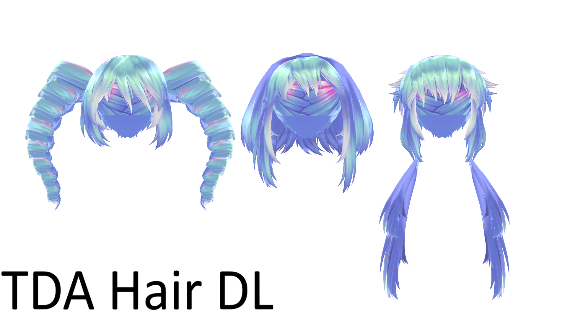 MMD TDA Hair DL #11 by mianbaga-MMD on DeviantArt