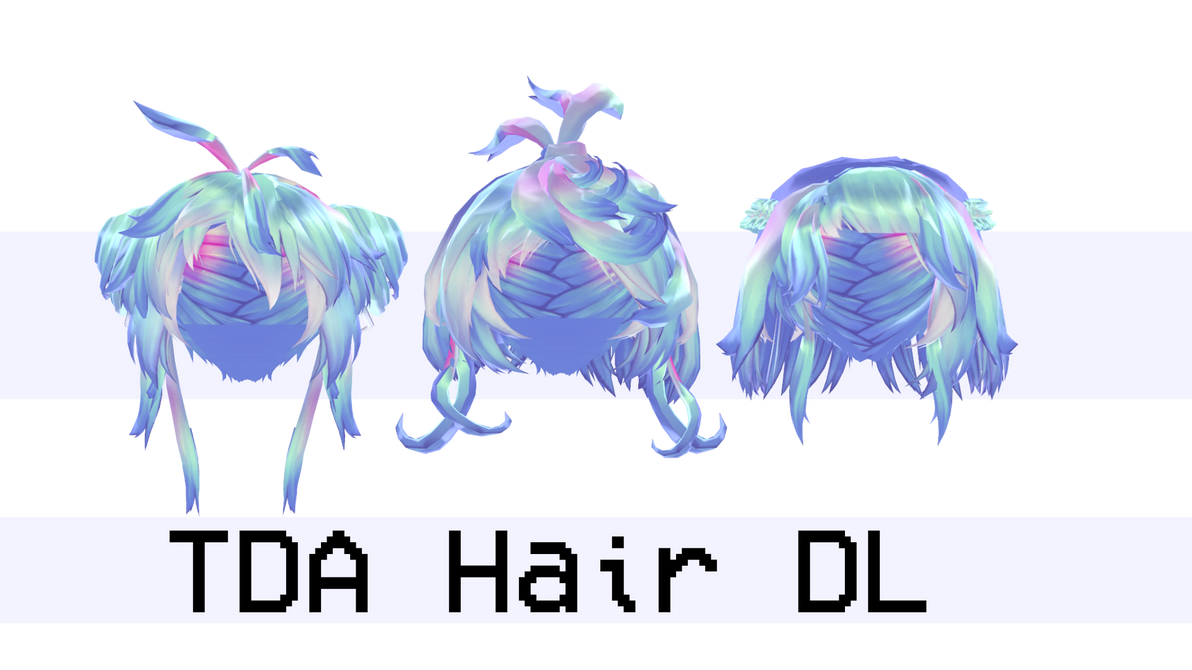 MMD TDA Hair DL #13 by mianbaga-MMD on DeviantArt